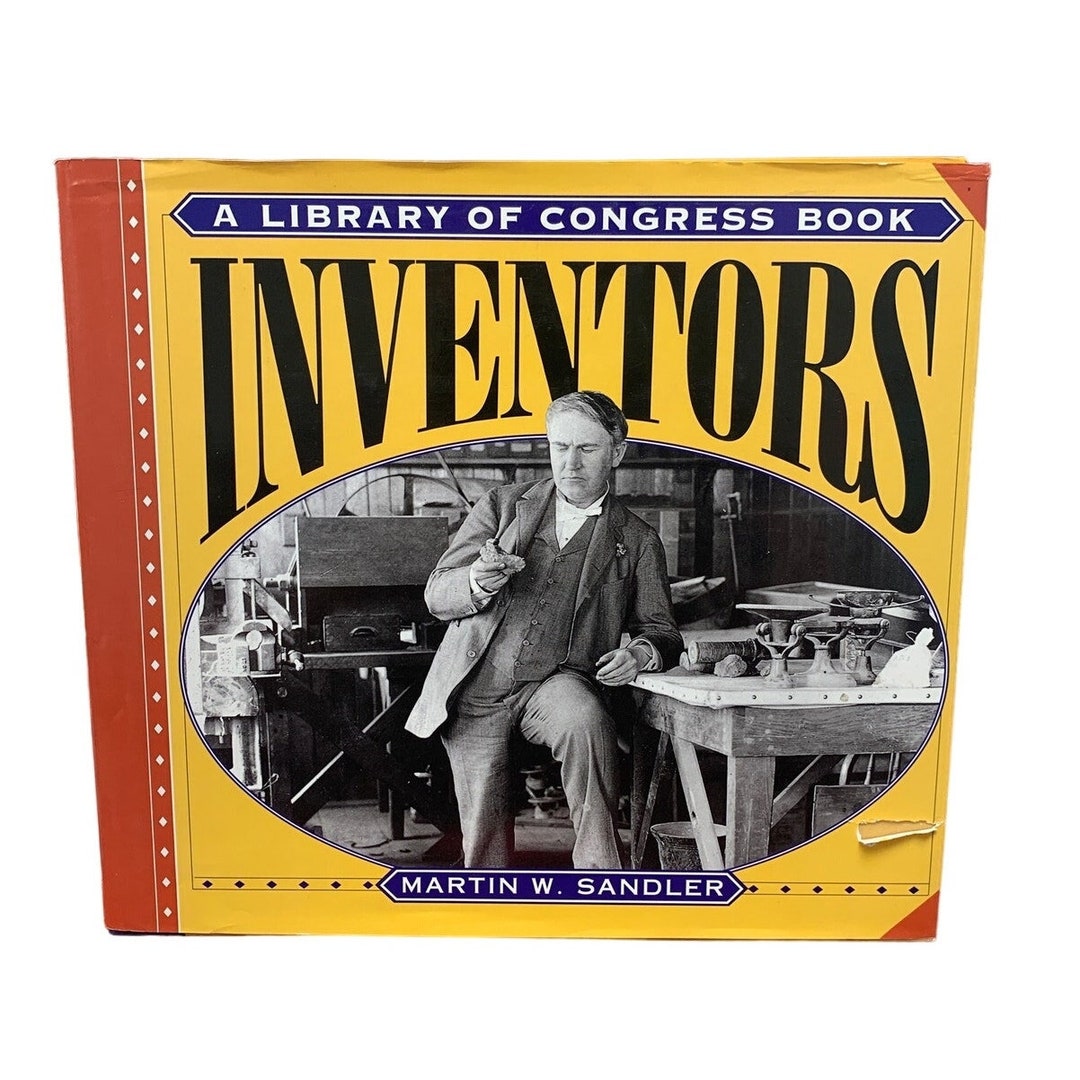 Vintage 1996 Inventors (library of Congress) Hardcover Book by Martin W ...