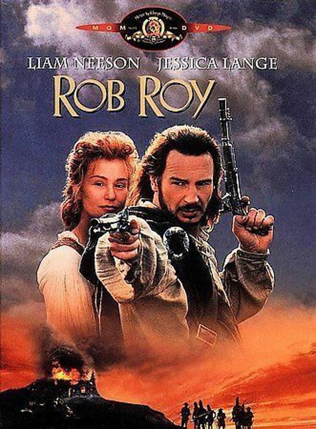 1995 Rob Roy MGM Movie DVD Liam Neeson Jessica Lange Very Good ...
