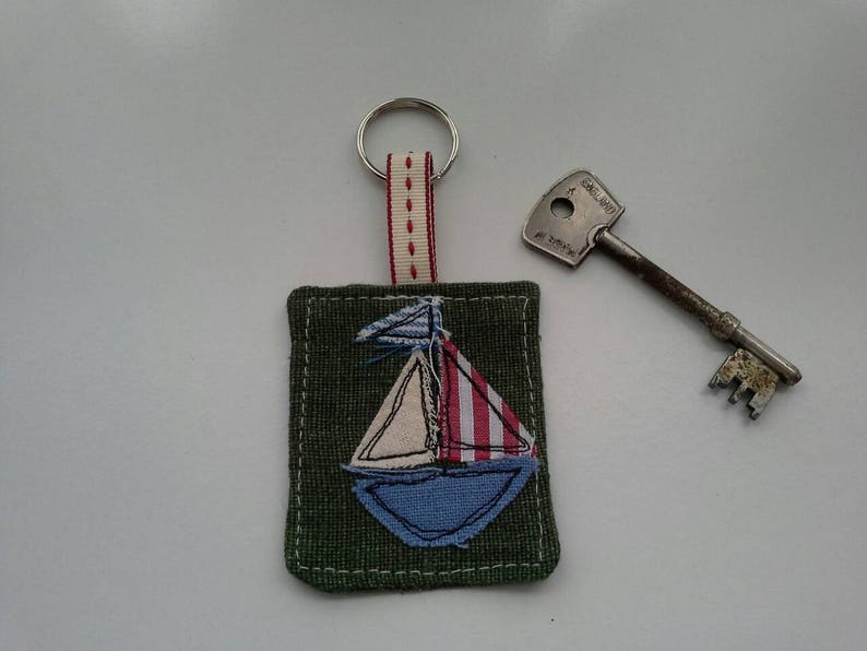Boat Keyring Boat Keychain Sailboat Keyring Sailboat - Etsy UK