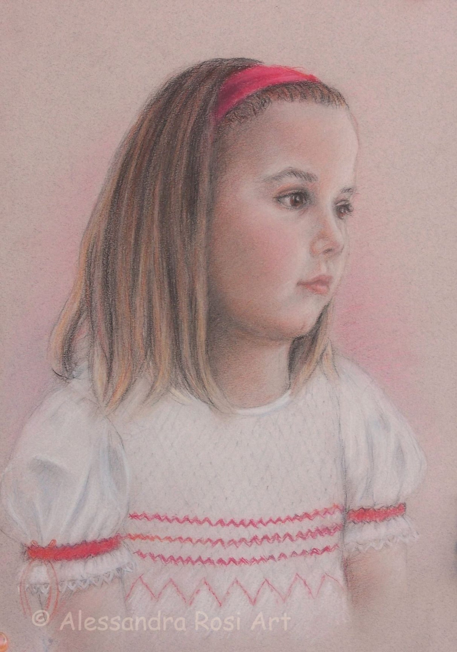 Custom Child Portrait Painting Baby Portrait Kids Family - Etsy