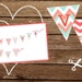 DIY Printable Valentine's Pennant Banner - Etsy