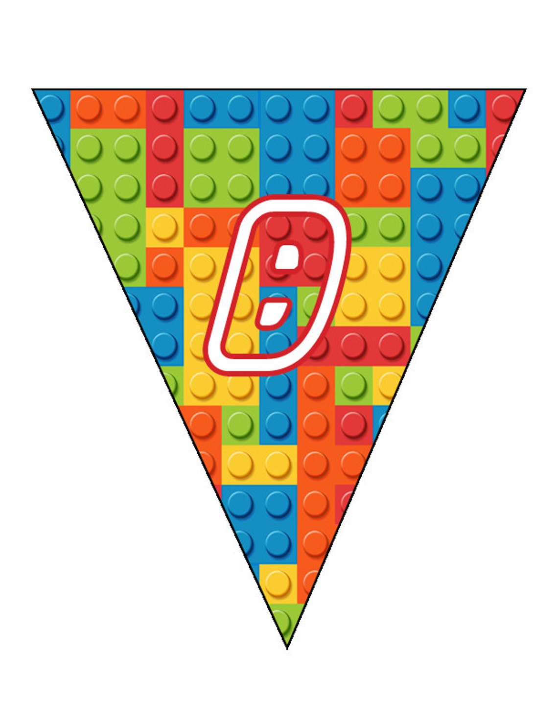 LEGO Party Banner Print at Home - Etsy