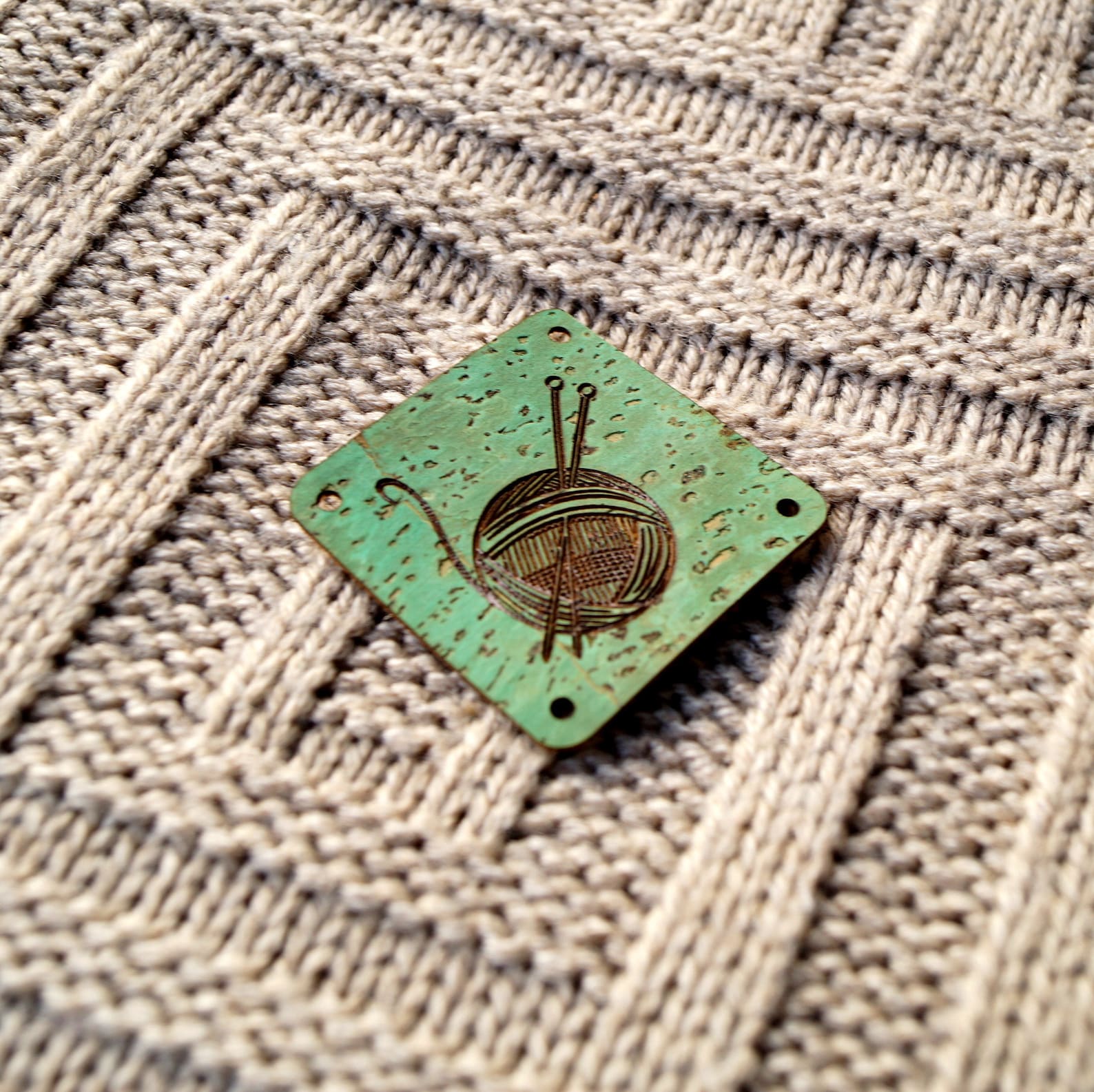 Custom Knitting Labels Clothing Labels Crochet Labels | Etsy