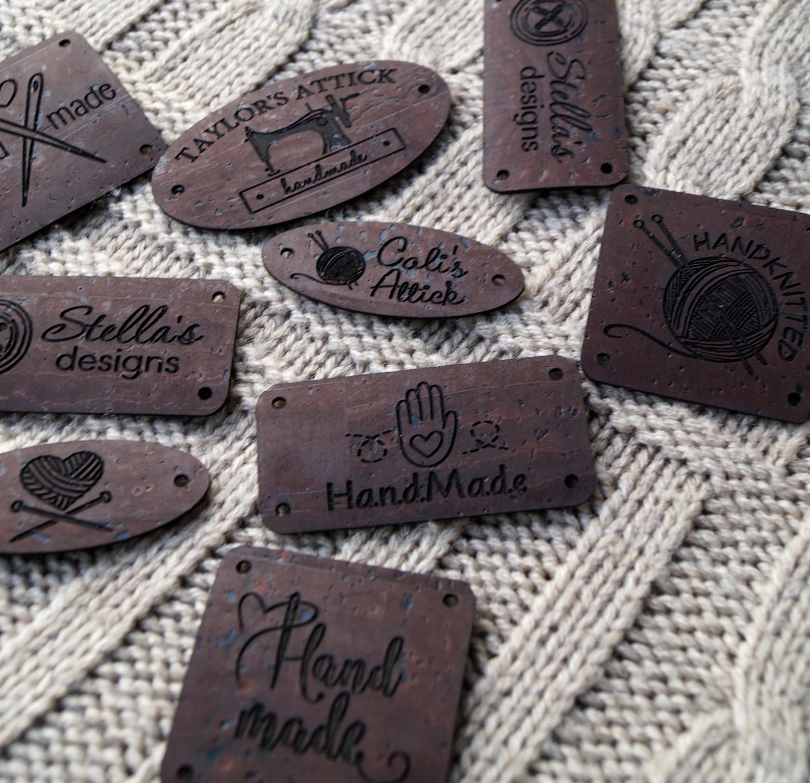 Product Labels Knitting Labels Logo Labels Clothing Labels | Etsy