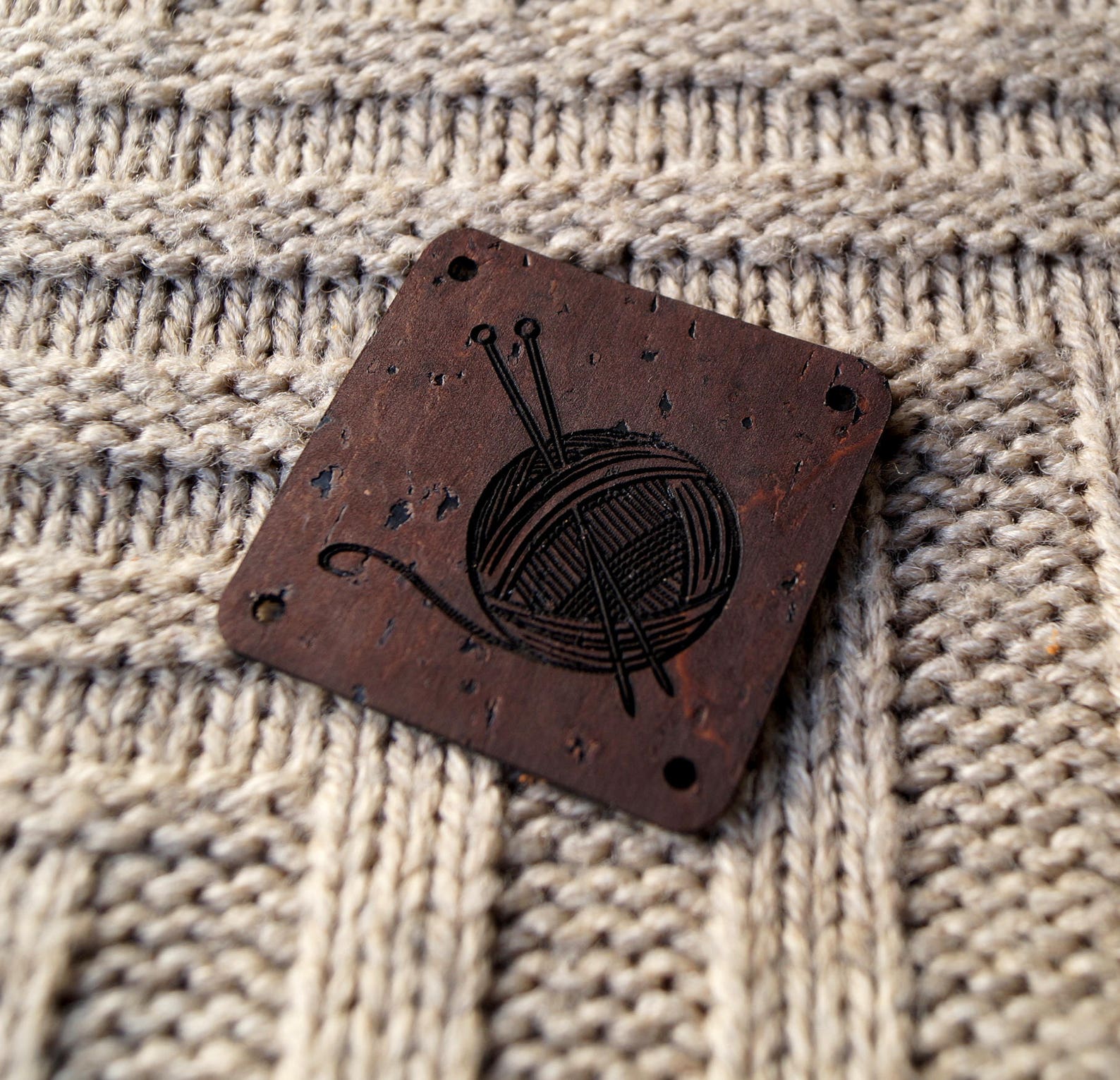 Custom Knitting Labels Clothing Labels Crochet Labels | Etsy