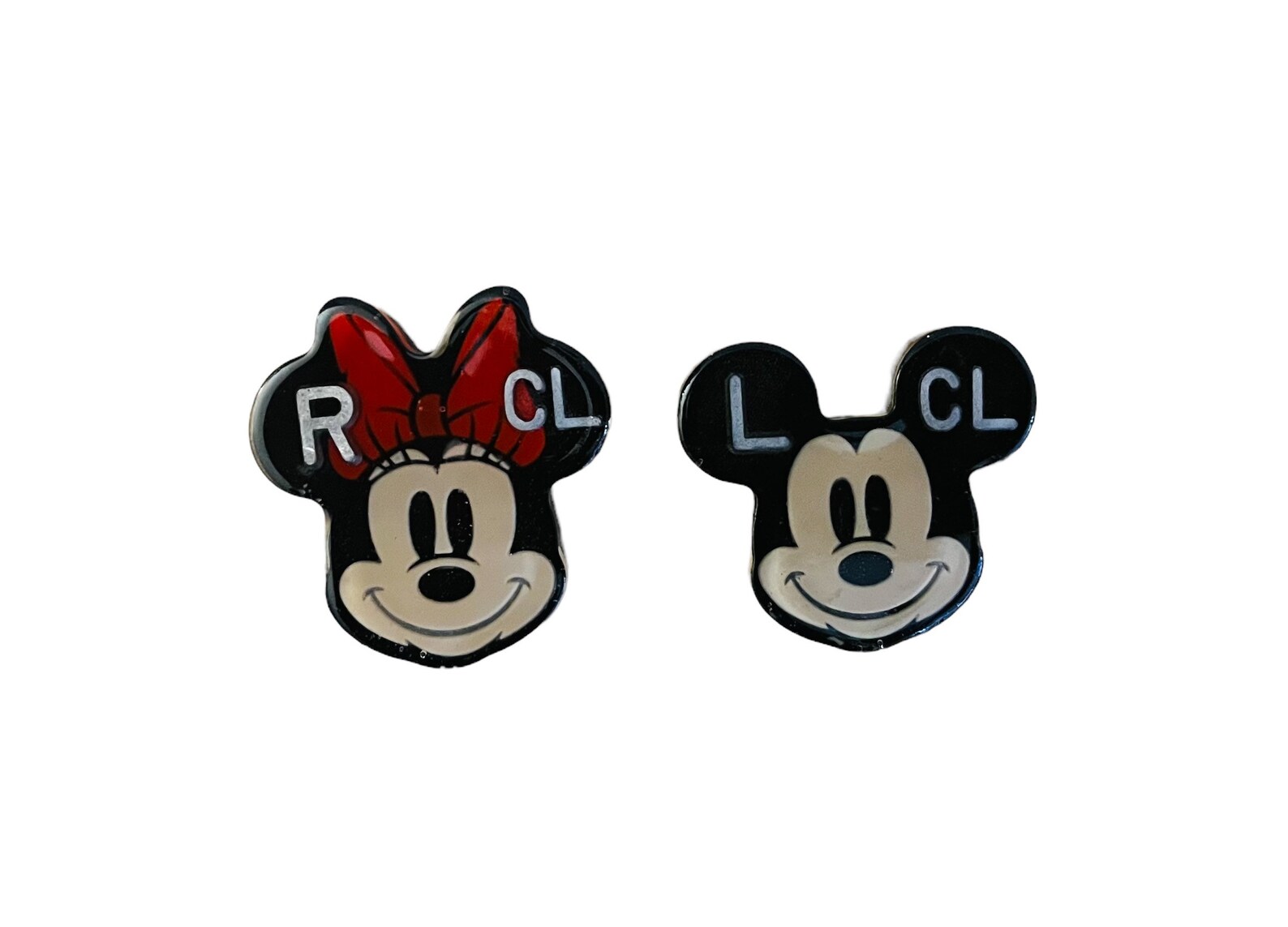 Mickey Mouse and Minnie Mouse X-ray Markers With Initials | Etsy UK