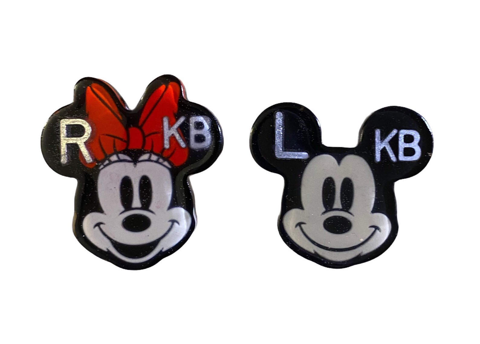 Mickey Mouse and Minnie Mouse X-ray Markers With Initials | Etsy UK