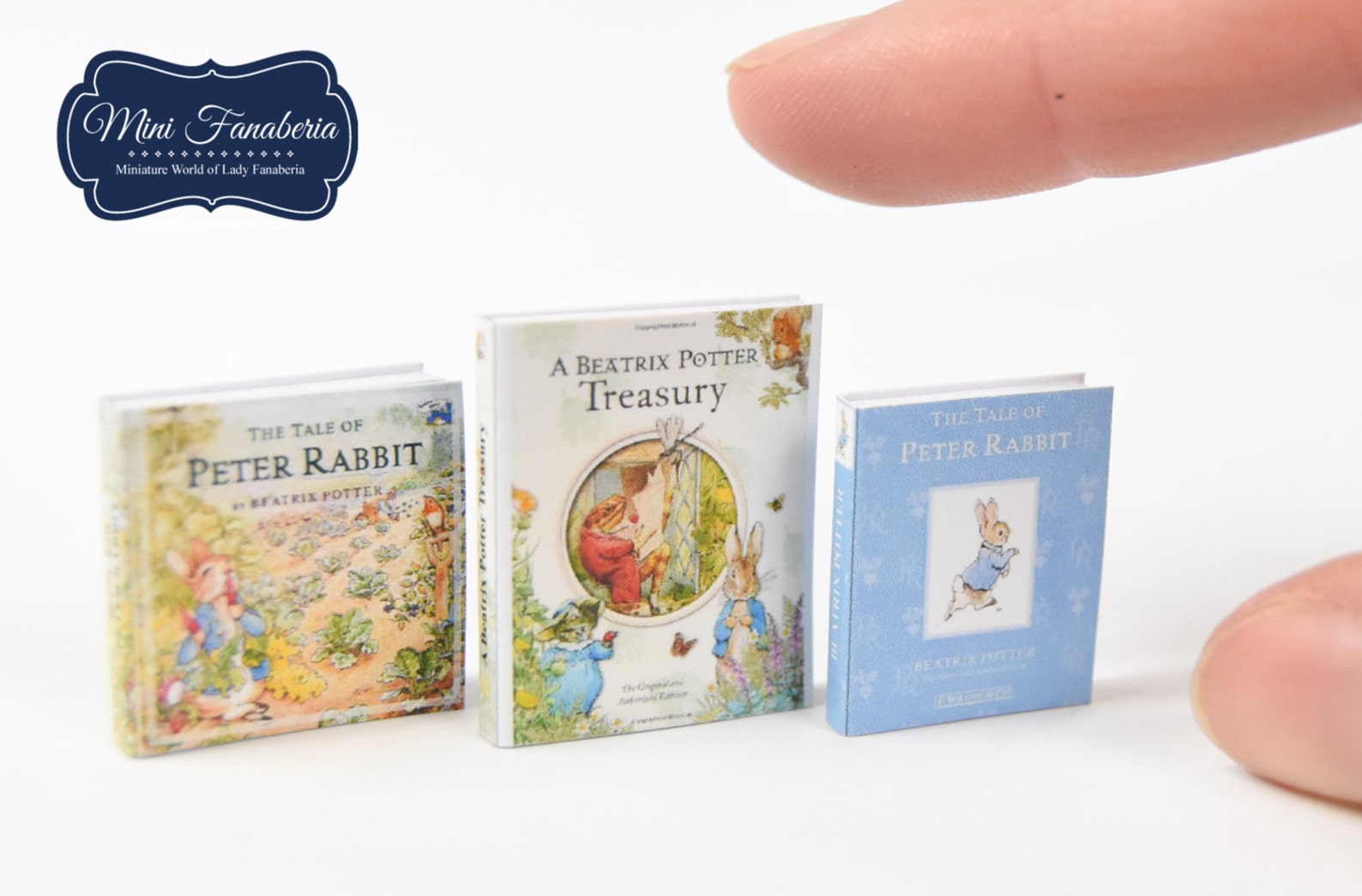 Miniature Books SET Fairy Tales Beatrix Potter Handmade - Etsy
