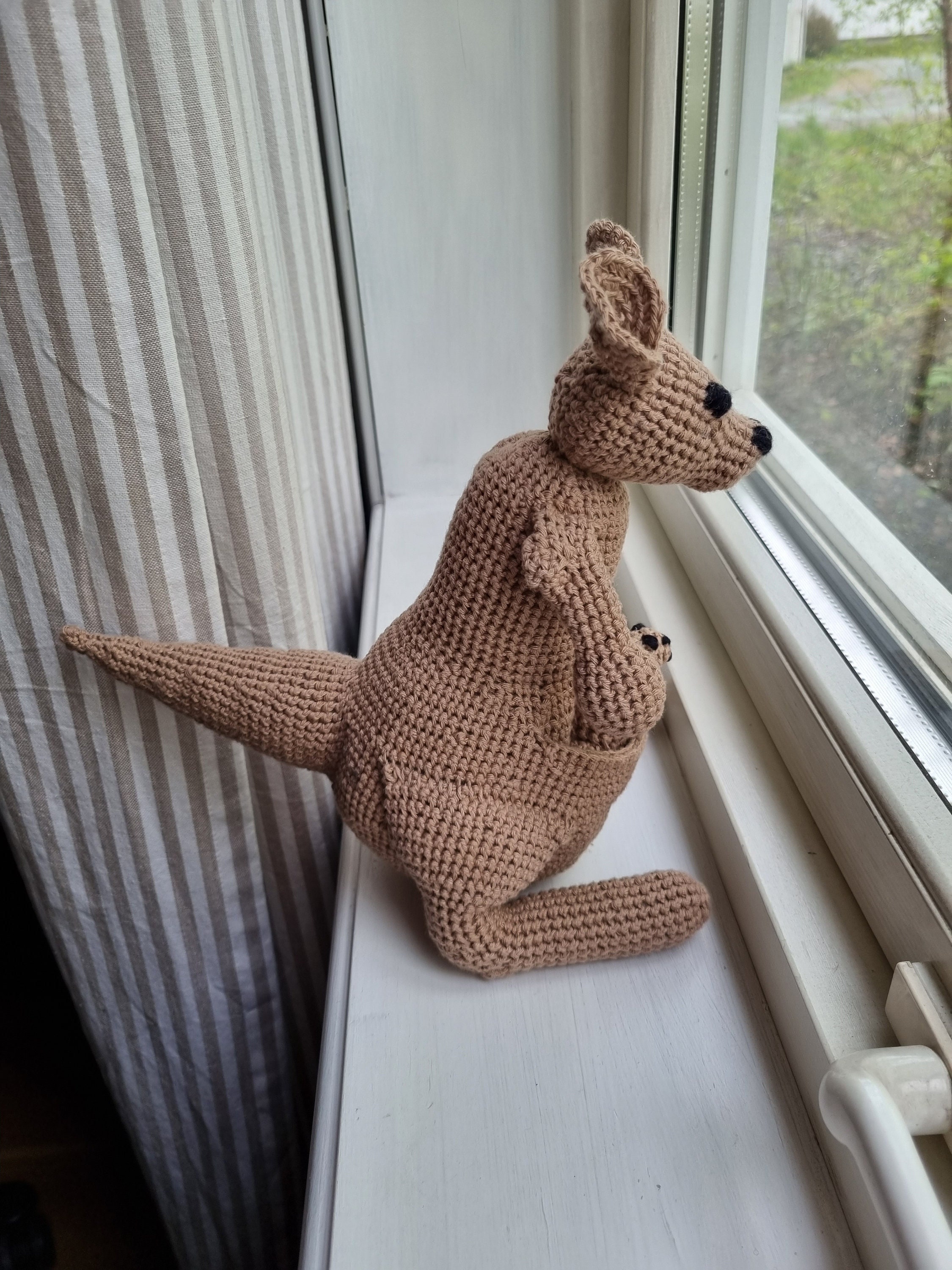 Kangaroo CROCHET PATTERN - Kylie the Kangaroo and Joey Pattern - Pdf ...