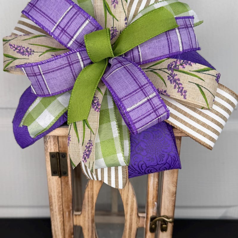 Flower Bows for Lantern - Etsy