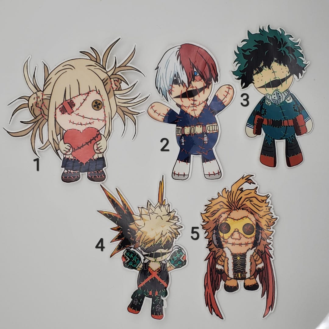 Anime Voodoo Stickers 6 - Etsy