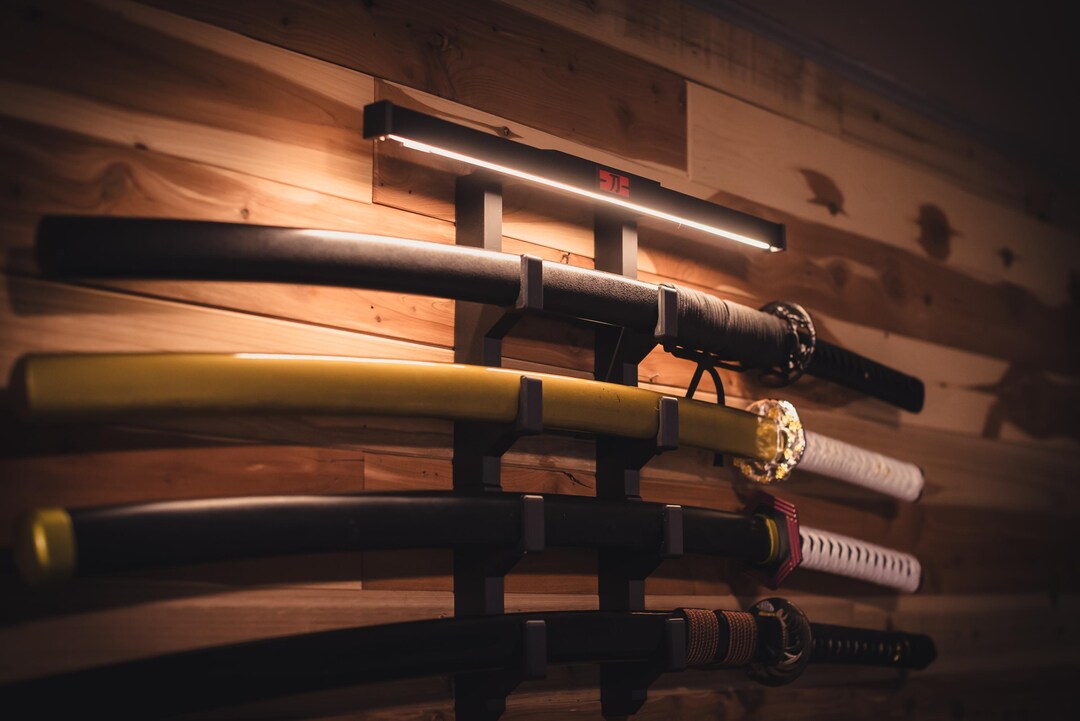 Lighted Katana Display - Etsy