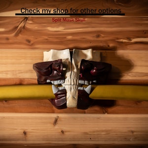 Oni Mask Katana Wall Mount - Etsy