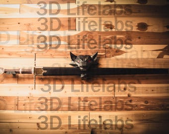 Handmade Witcher Sword - Master Sword of Geralt of Rivia, Feline Viking ...