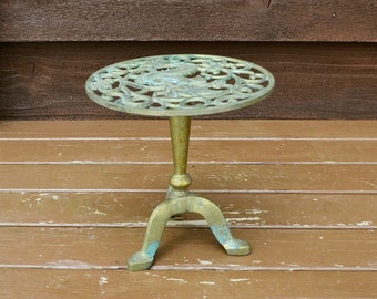 Brass plant stand | Etsy