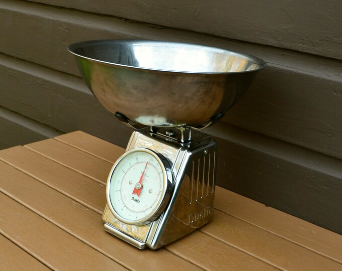 Dualit Spring Scale, Vintage Baker's Scale, Duralit Kitchen Scale, - Etsy