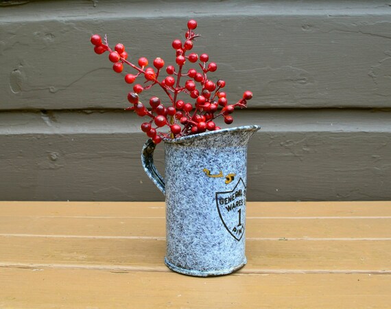 Enamel Measuring Cup Vintage General Steel Ware Ltd 1 Pint - Etsy