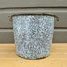 Rare Enamel Pail With Lid Vintage Speckled Enamel Bucket - Etsy