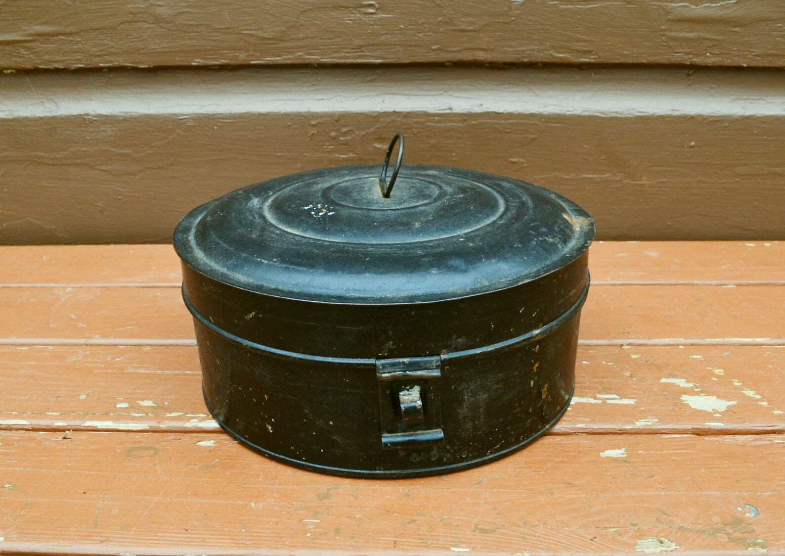 Antique Spice Can Spice Box With 5 Spice Tins Tin Spice | Etsy
