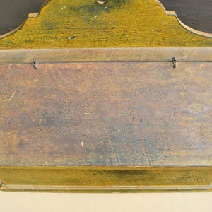 Primitive Wooden Bread Box, Vintage Bread Keeper, Reproduction Pantry ...