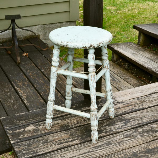 Painted Bar Stools - Etsy