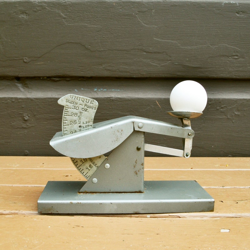 Antique Egg Scale - Etsy