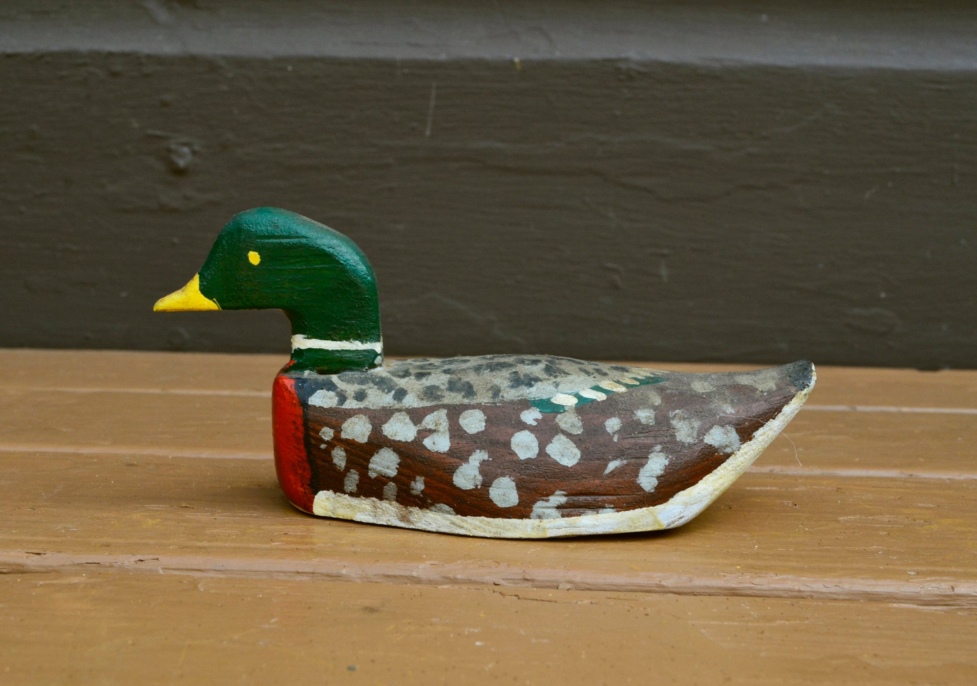 Tiny Carved Wooden Duck Vintage Hand Carved and Painted Duck - Etsy