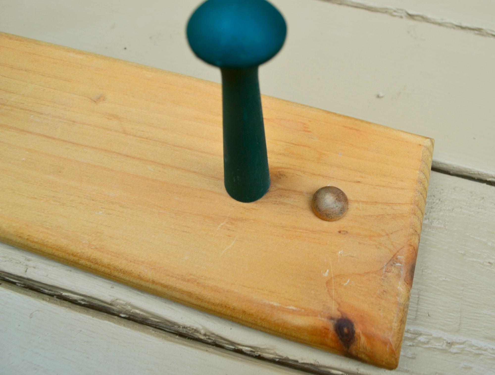 Wooden Peg Rack, Cottage Coat Rack, Vintage Hat and Coat Rack - Etsy