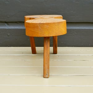 Small Wooden Foot Stool, Vintage Violin Shaped Stool, 3 Leg Stool - Etsy