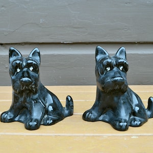 Scottie Dog Bookends, Antique Cast Iron Dog Bookends - Etsy