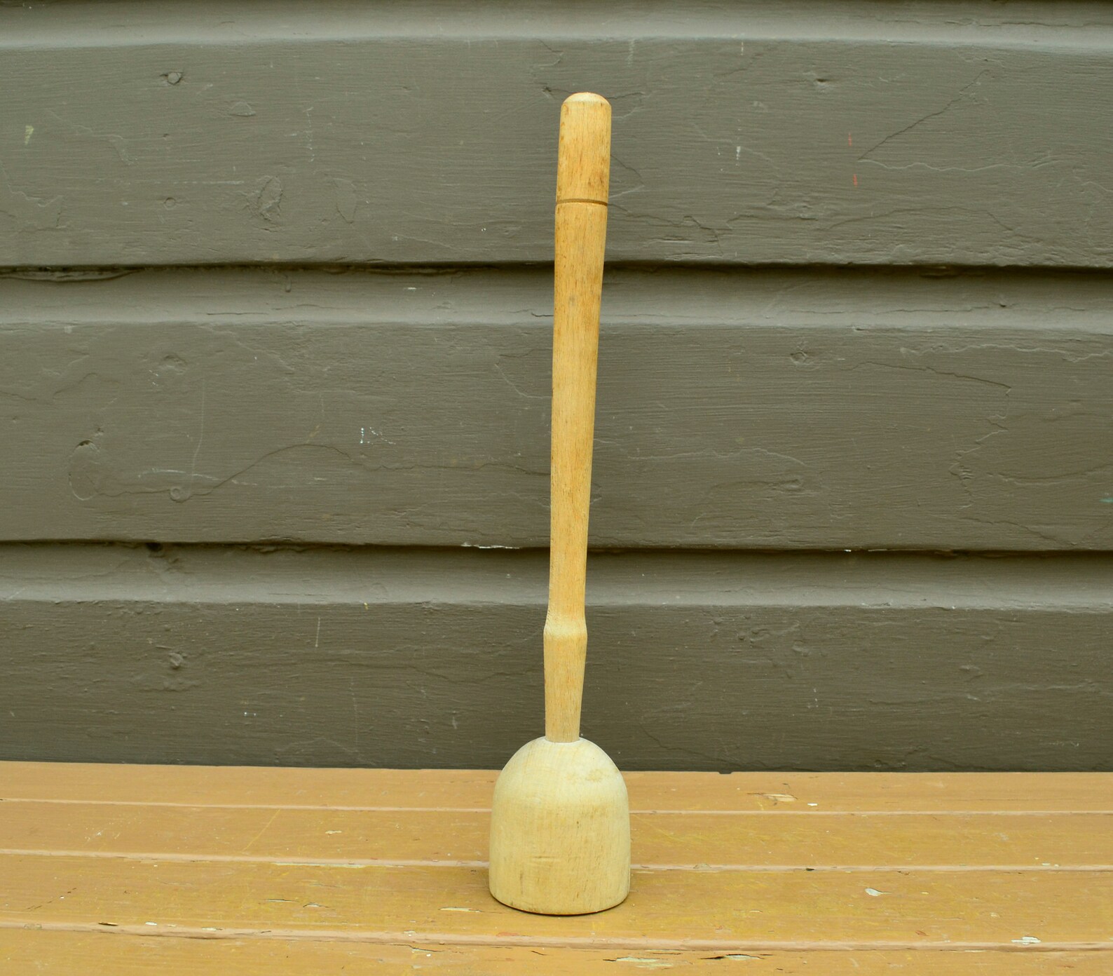 Wood Masher Vintage Masher Wooden Kitchen Masher Carved - Etsy