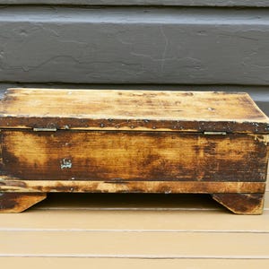 Old Wood Box, Antique Wood Storage Box, Project Box - Etsy