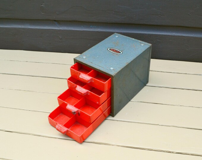 Small Metal Parts Box, Industrial Storage Box, Small Tool Cabinet ...