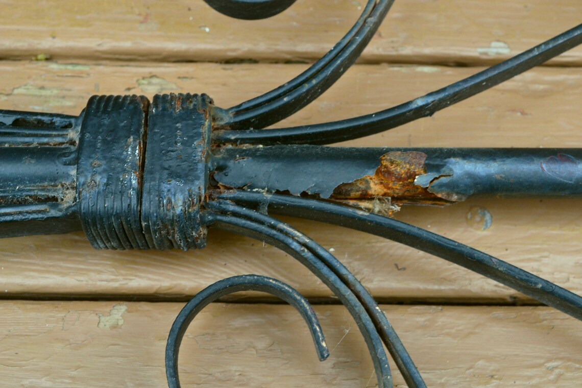 Beautiful Iron Wall Art Rustic Wrought Iron Wall and Garden - Etsy