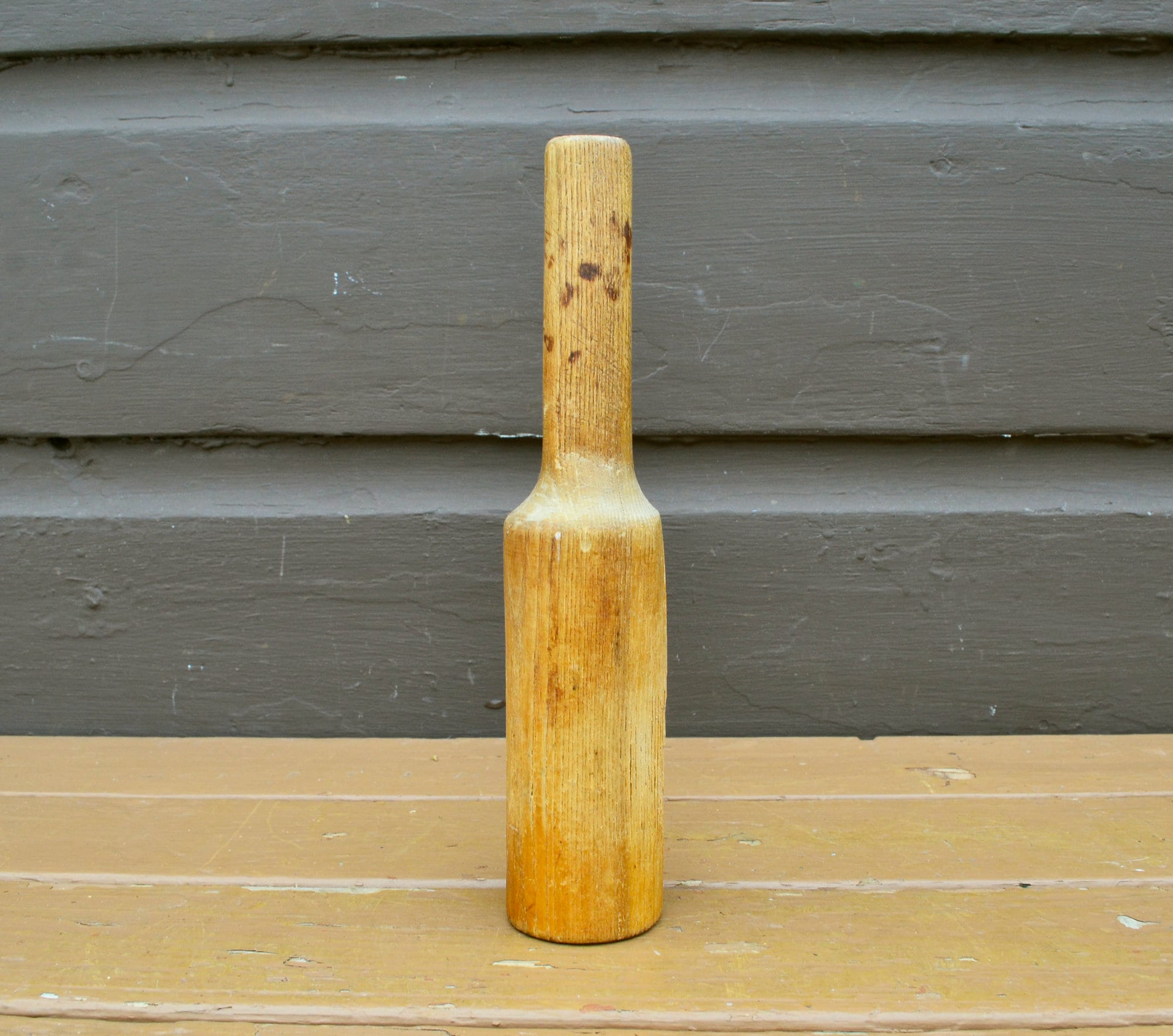 Home & Living Carved Wooden Masher, Antique Masher Wooden Kitchen ...