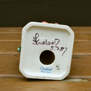 M I Hummel Worship 84/0, Signed Hummel Worship Figurine, Vintage Hummel ...