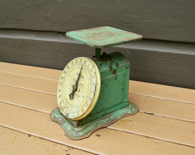 Antique Spring Scale, Universal Household Scale, Old Landers Frary ...
