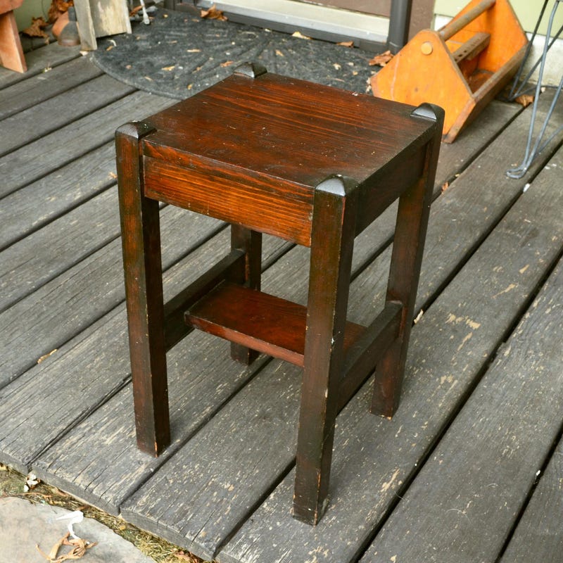 Old Small Pine Table - Etsy