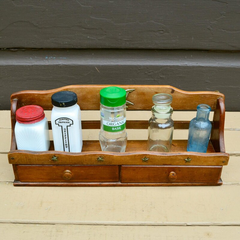 Vintage Spice Rack - Etsy