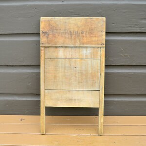 Old Washboard, Large Antique Wood and Galvanized Metal Washing Board - Etsy