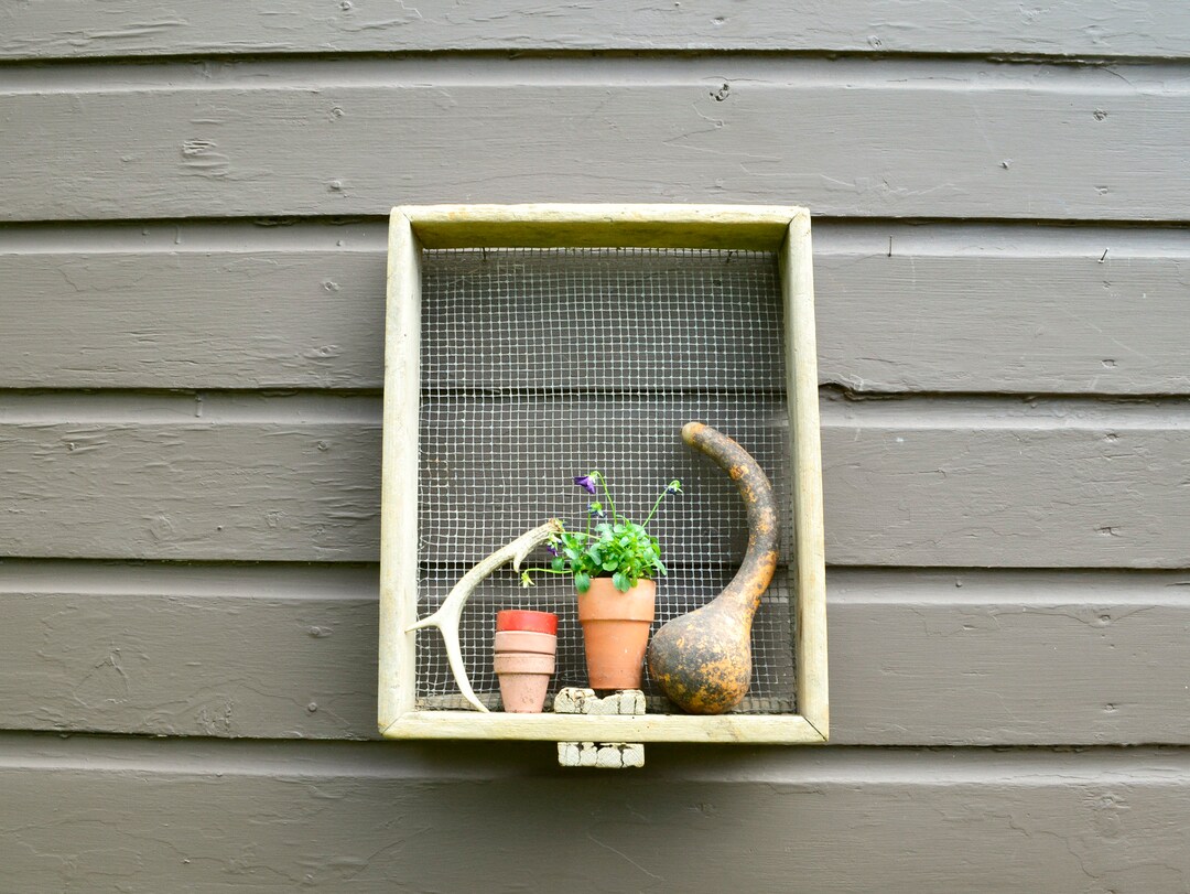 Wooden Sifter, Metal Ash Sifter, Vintage Coal Sieve - Etsy