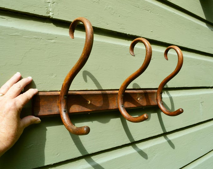 Thonet Bentwood Coat Rack, Antique Wood Coat Rack - Etsy