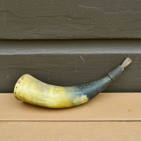 Antique Powder Horn - Etsy