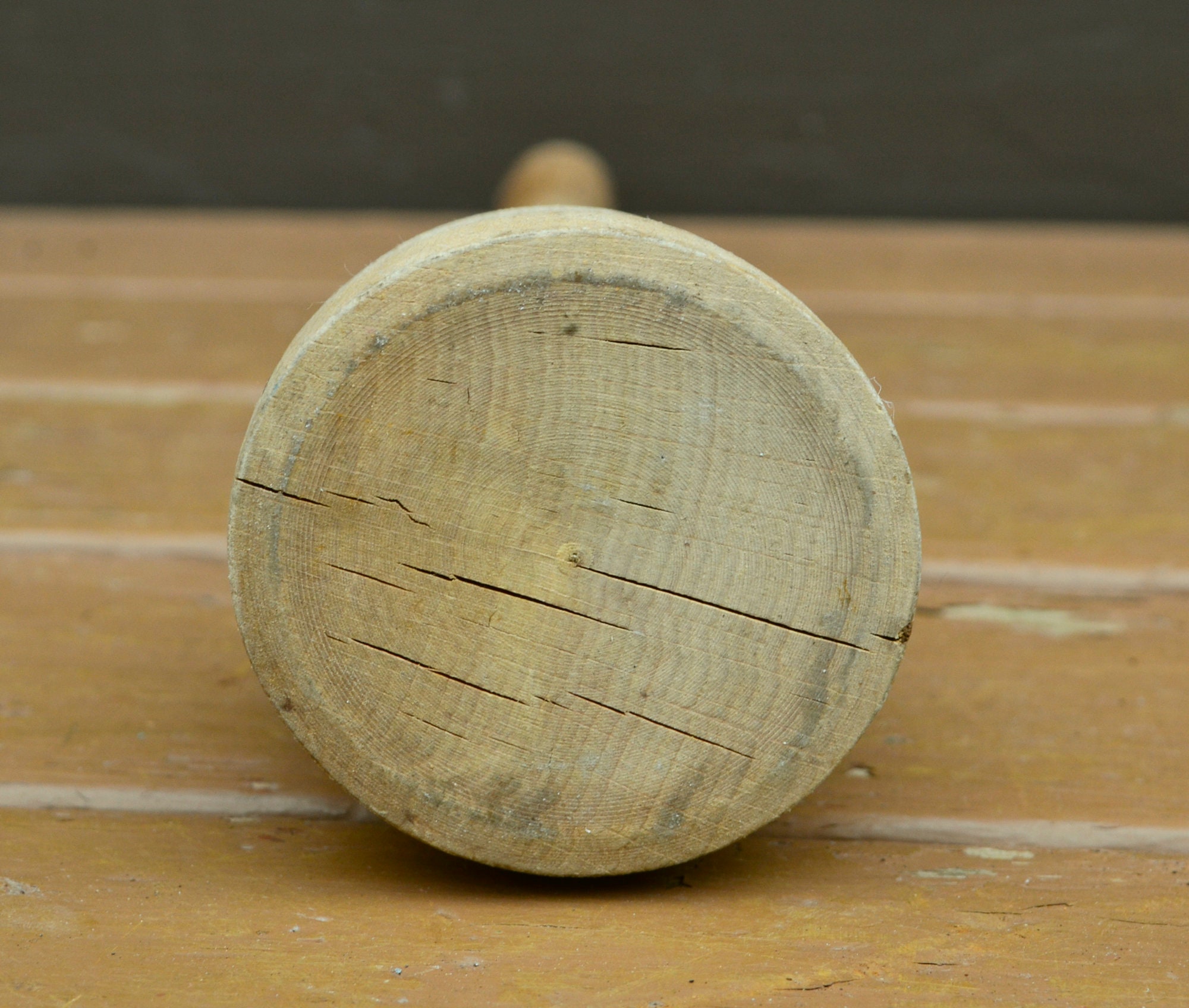 Wood Masher Vintage Masher Wooden Kitchen Masher Carved - Etsy