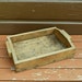 Antique Wooden Work Box, Old Barn Box, Tray Box, Farm Table Box, - Etsy