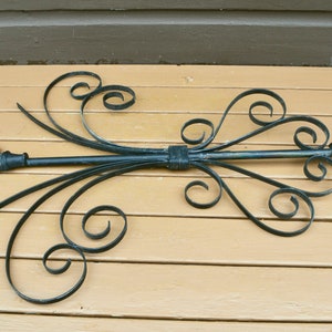 Beautiful Iron Wall Art, Rustic Wrought Iron Wall and Garden Art ...