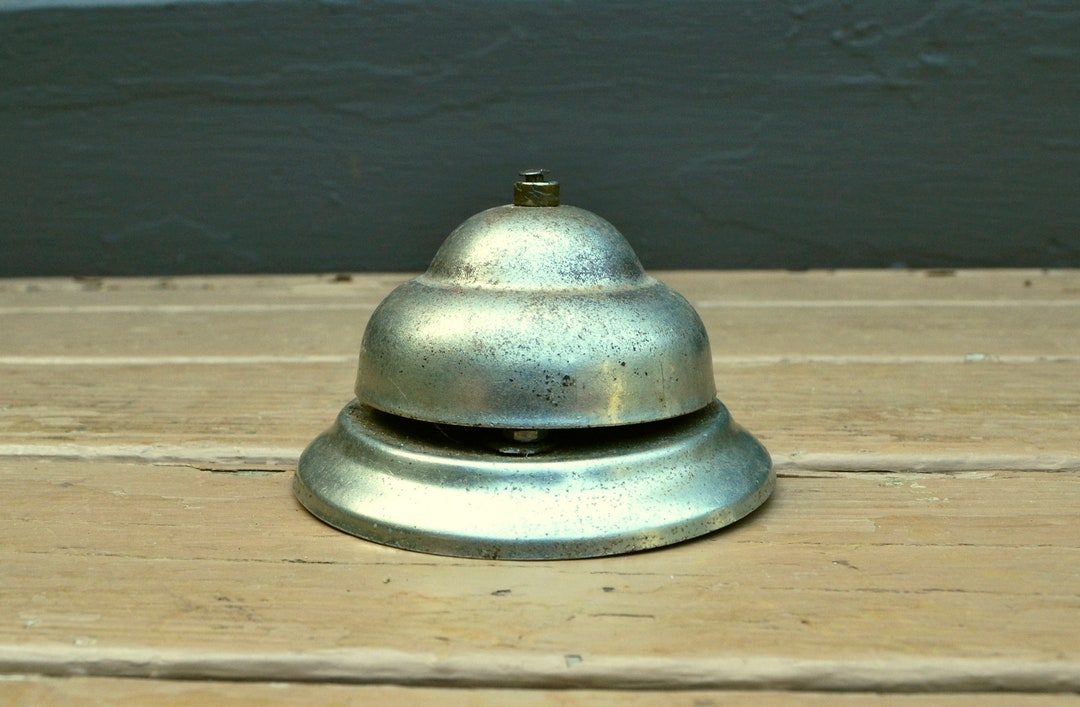 Counter Bell, Vintage Call Bell, Front Desk Bell, Service Bell, Shop ...