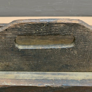 Antique Rustic Wooden Knife Box, Vintage Wood Cutlery Box, Old Divided ...