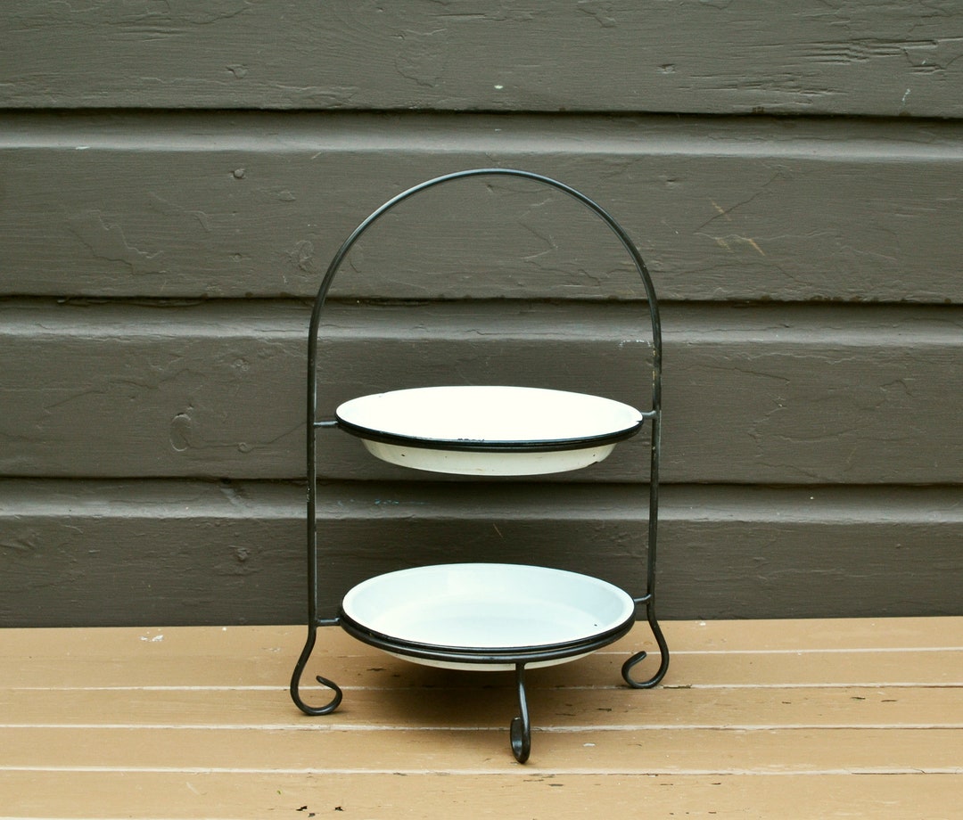 Wire Pie Rack, Vintage Pie Stand, 2 Tier Plate Stand, Pie Cooling Stand ...