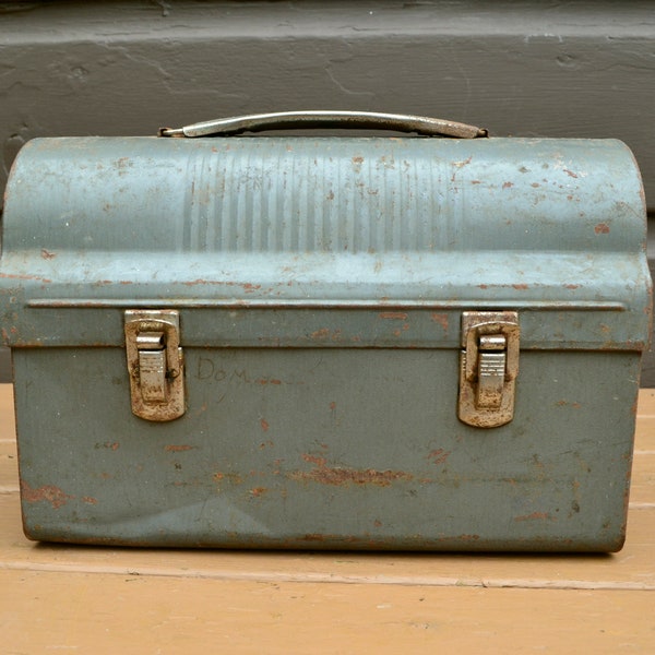 Tin Lunch Box - Etsy